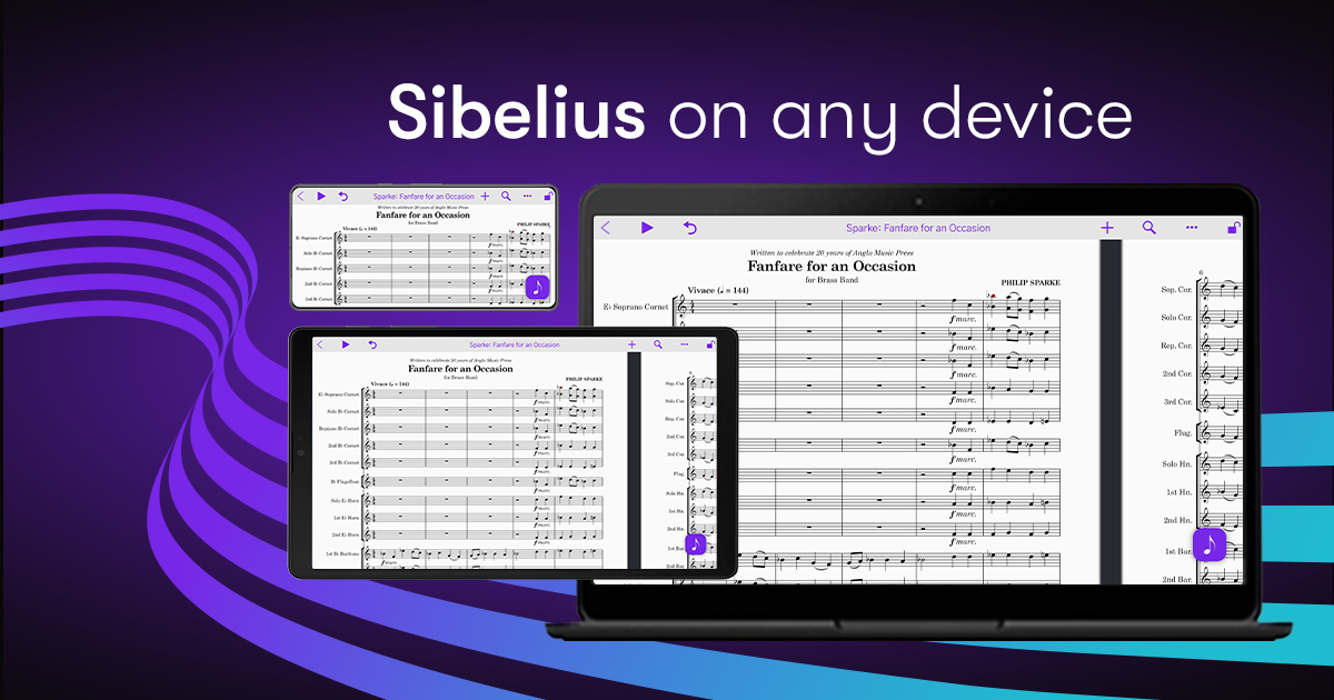 AndroidとChromebook向けのSibeliusの紹介