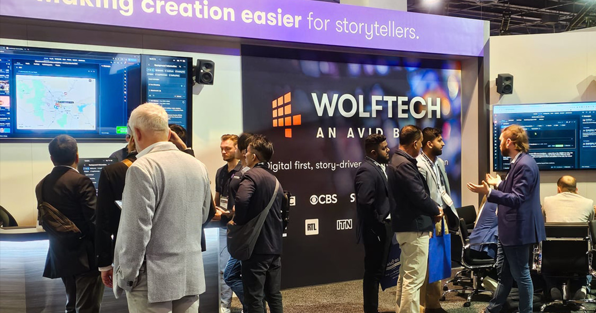 NAB 2025でWolftech Newsの特長を紹介